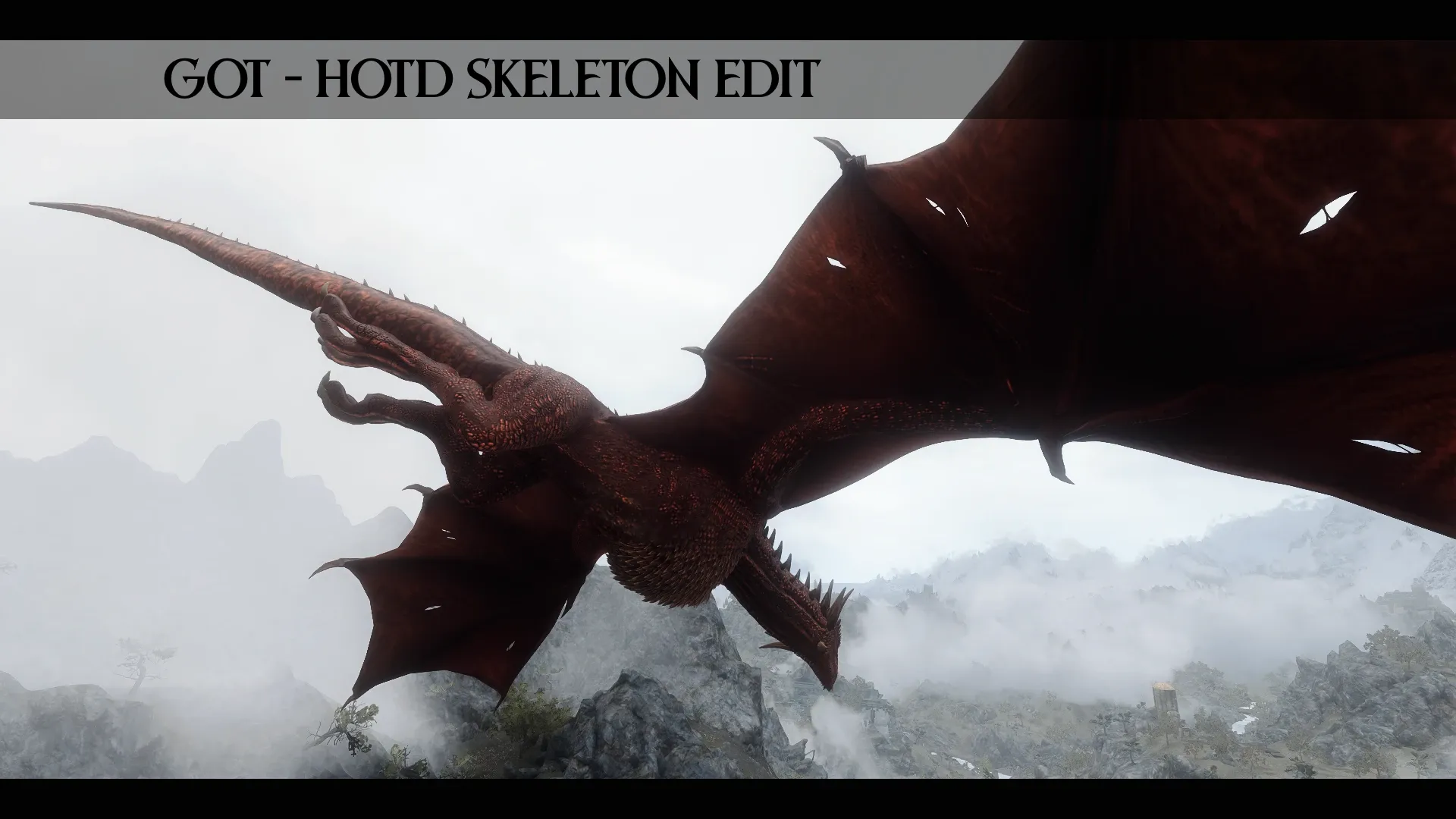 Dragon Skeleton Skyrim