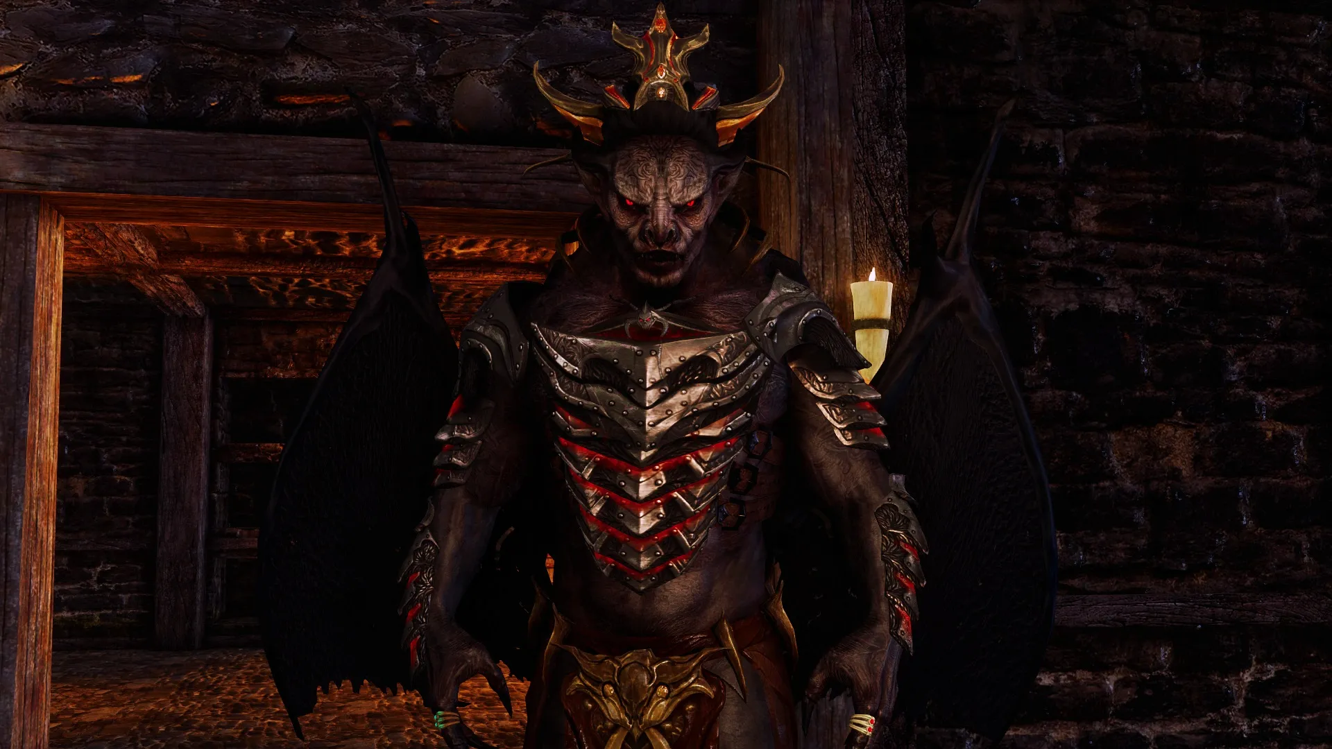 Skyrim Vampire Skyrim Mod Transforms Playing As A Vampire Lord Into