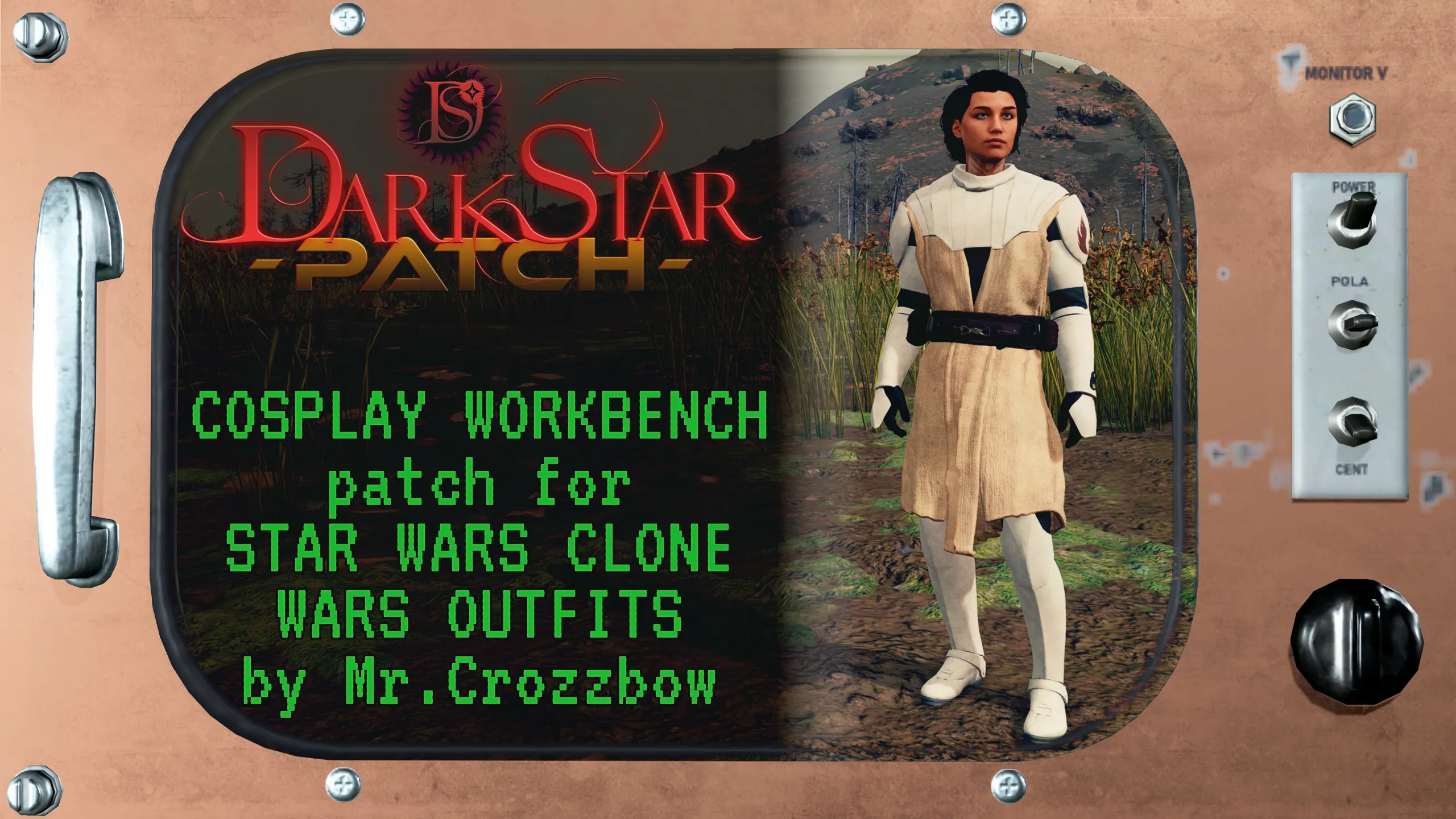 DarkStar - Star Wars Clone Wars Outfits Cosplay Patch.png