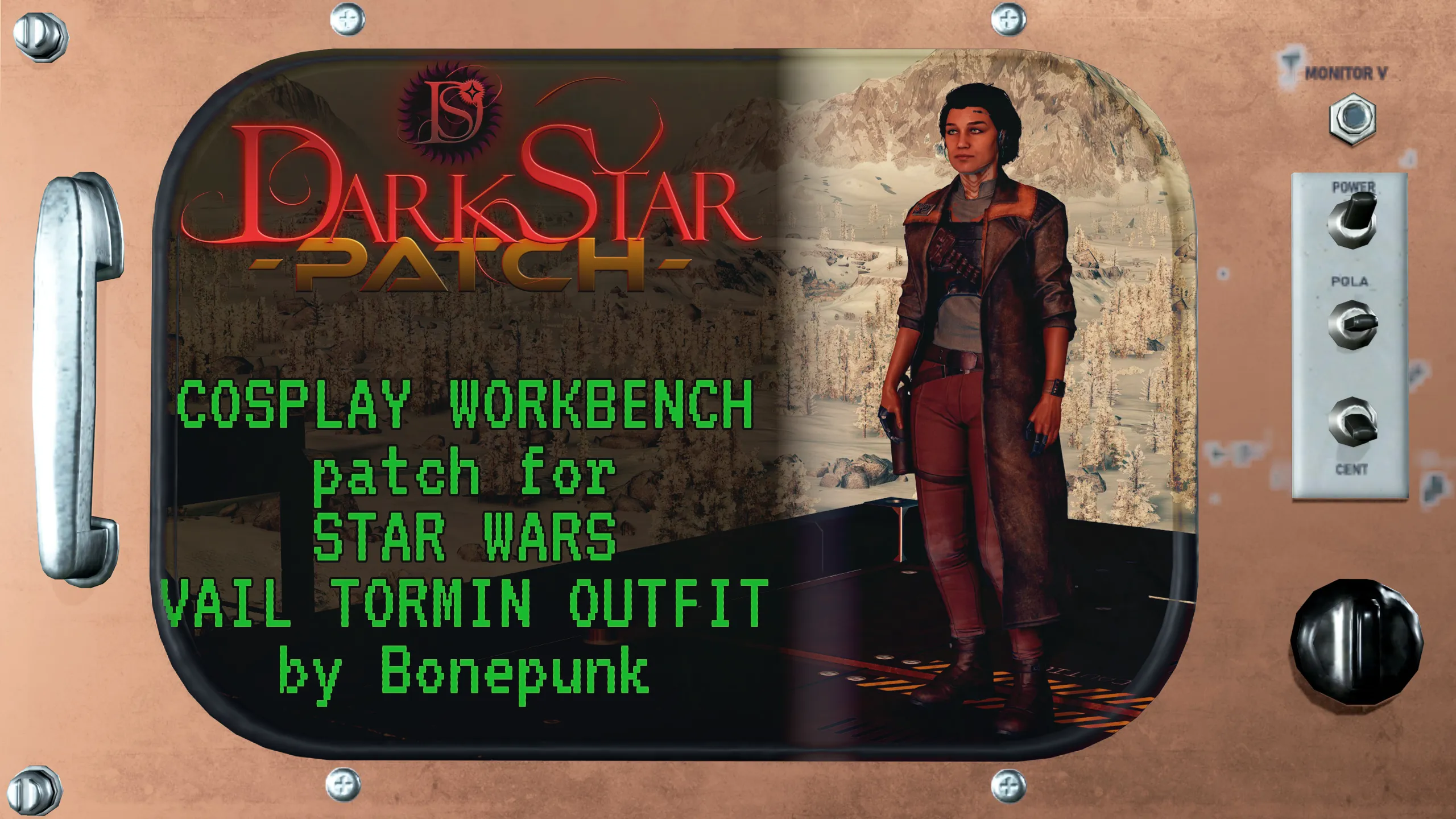 DarkStar - Star Wars - Vail Tormin Outfit Cosplay Patch.png