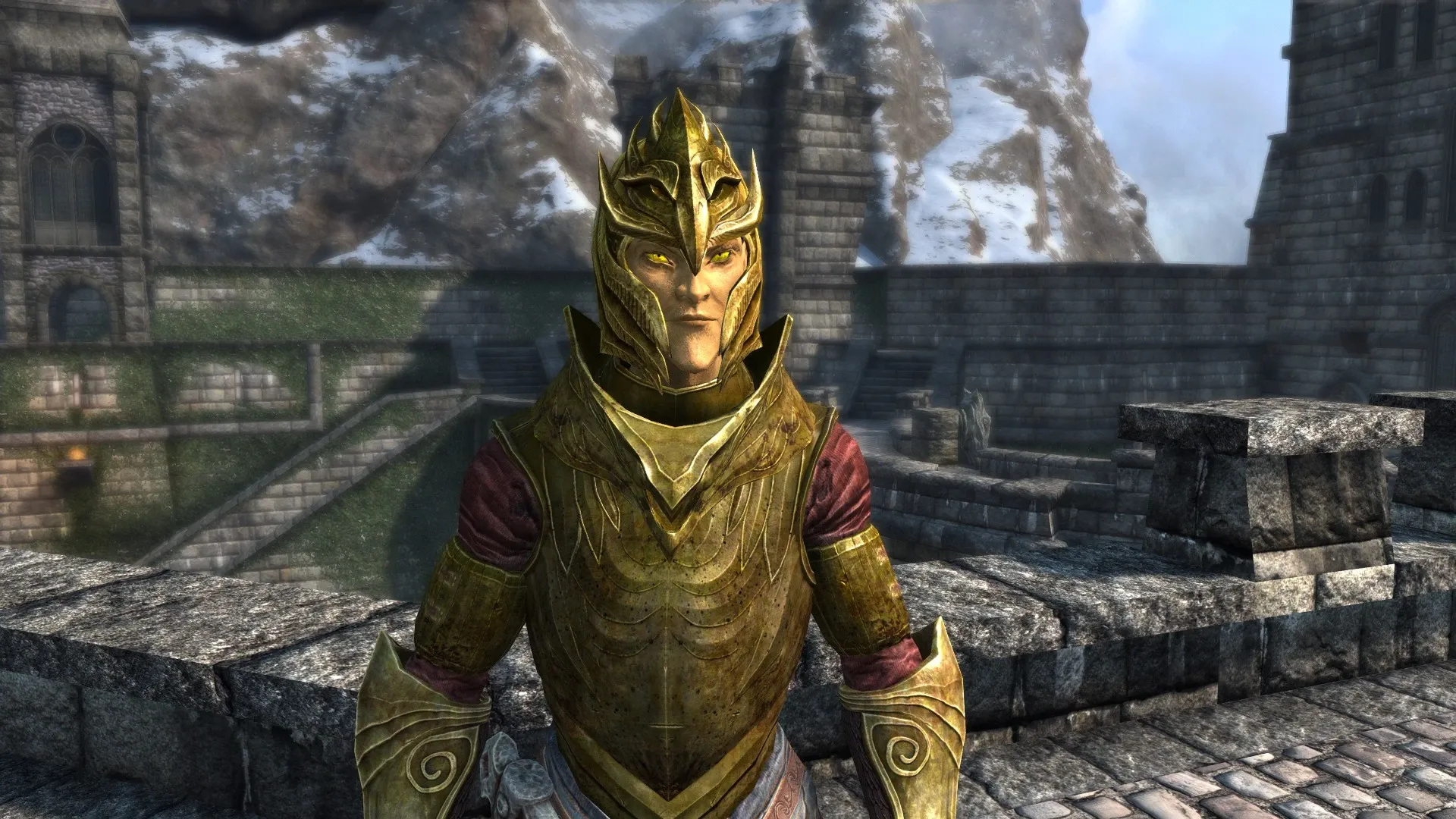 Skyrim Elven Gilded Armor