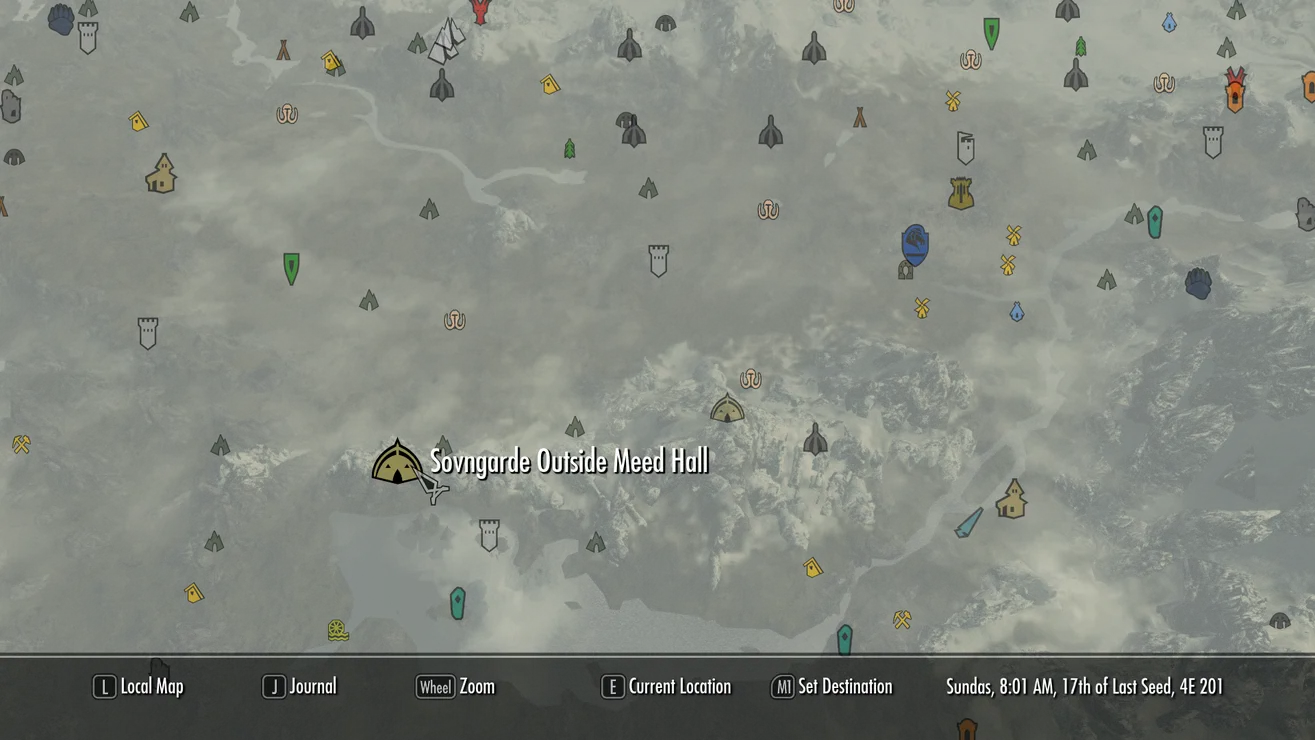 Skyrim Map All Locations