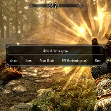 Sheogorath's Cheat Menu